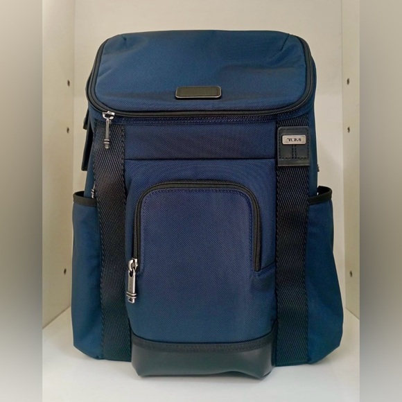 Tumi | Bags | Nwt Tumi Thornhill Backpack Navy Black | Poshmark
